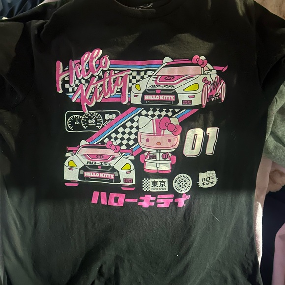 Target | Accessories | Hello Kitty Racing Graphic Tee | Poshmark